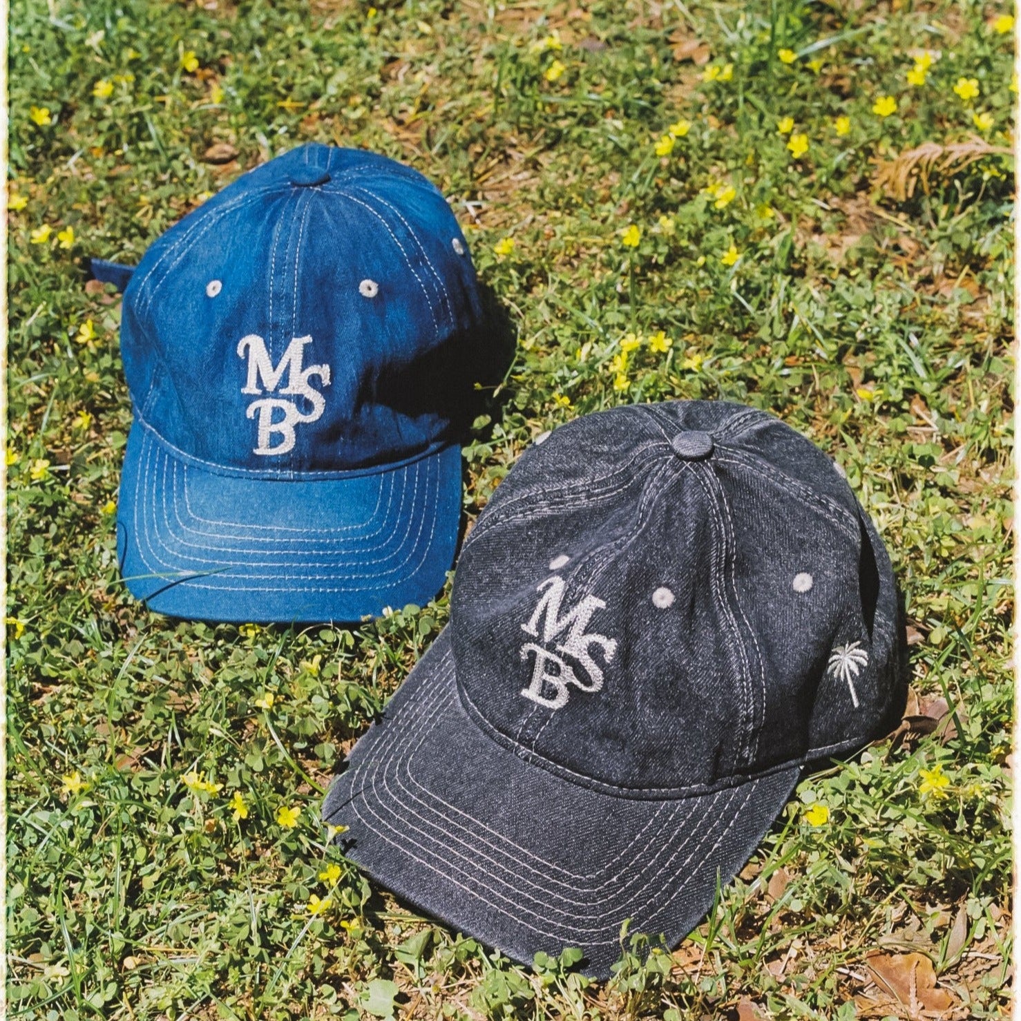 MSB denim logo cap – YZ