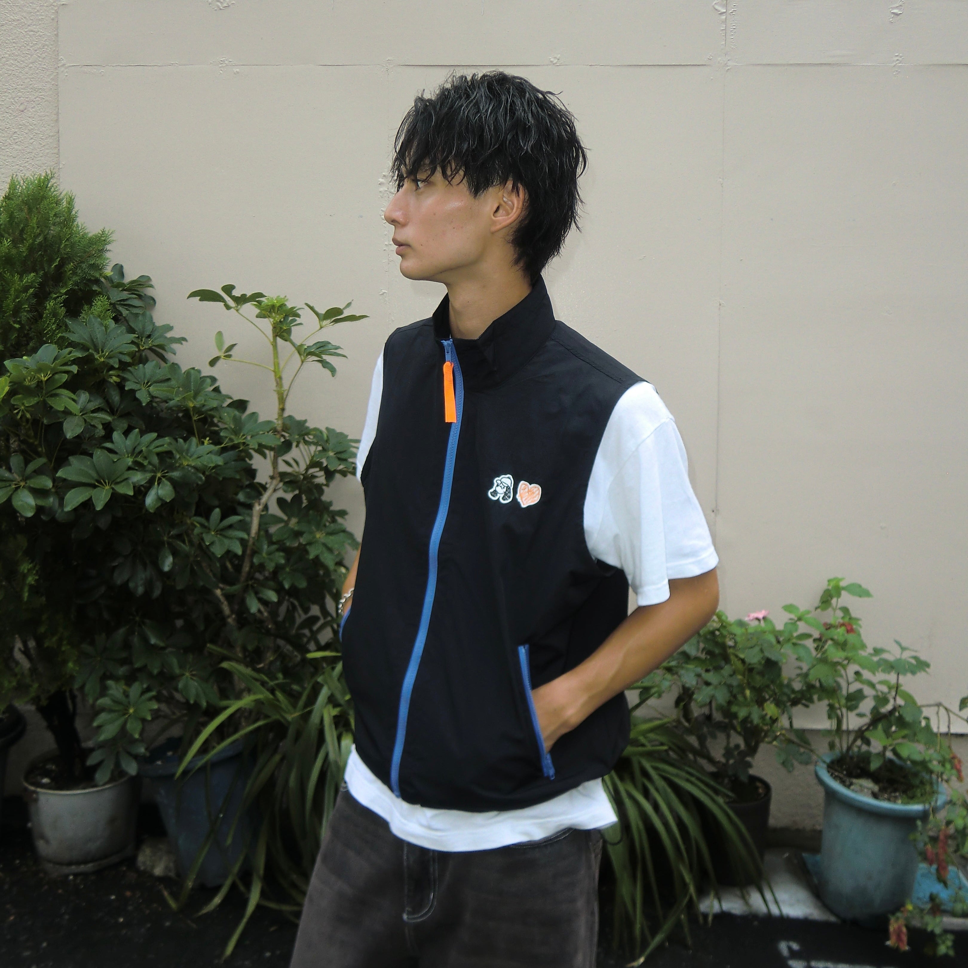 Patch Logo Nylon vest – YZ