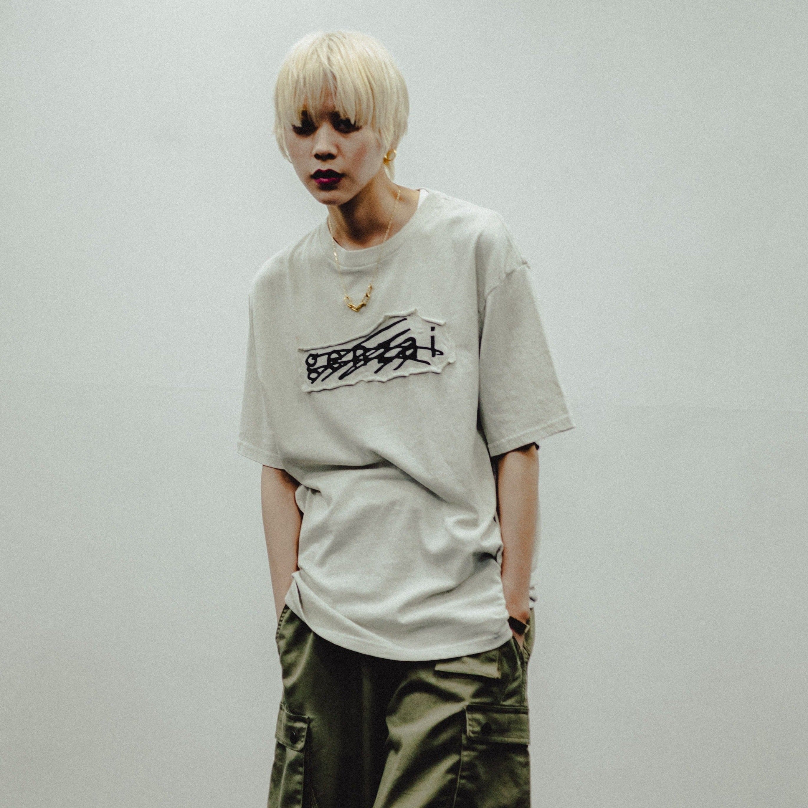 genzai Stitch Pigment Tee – YZ