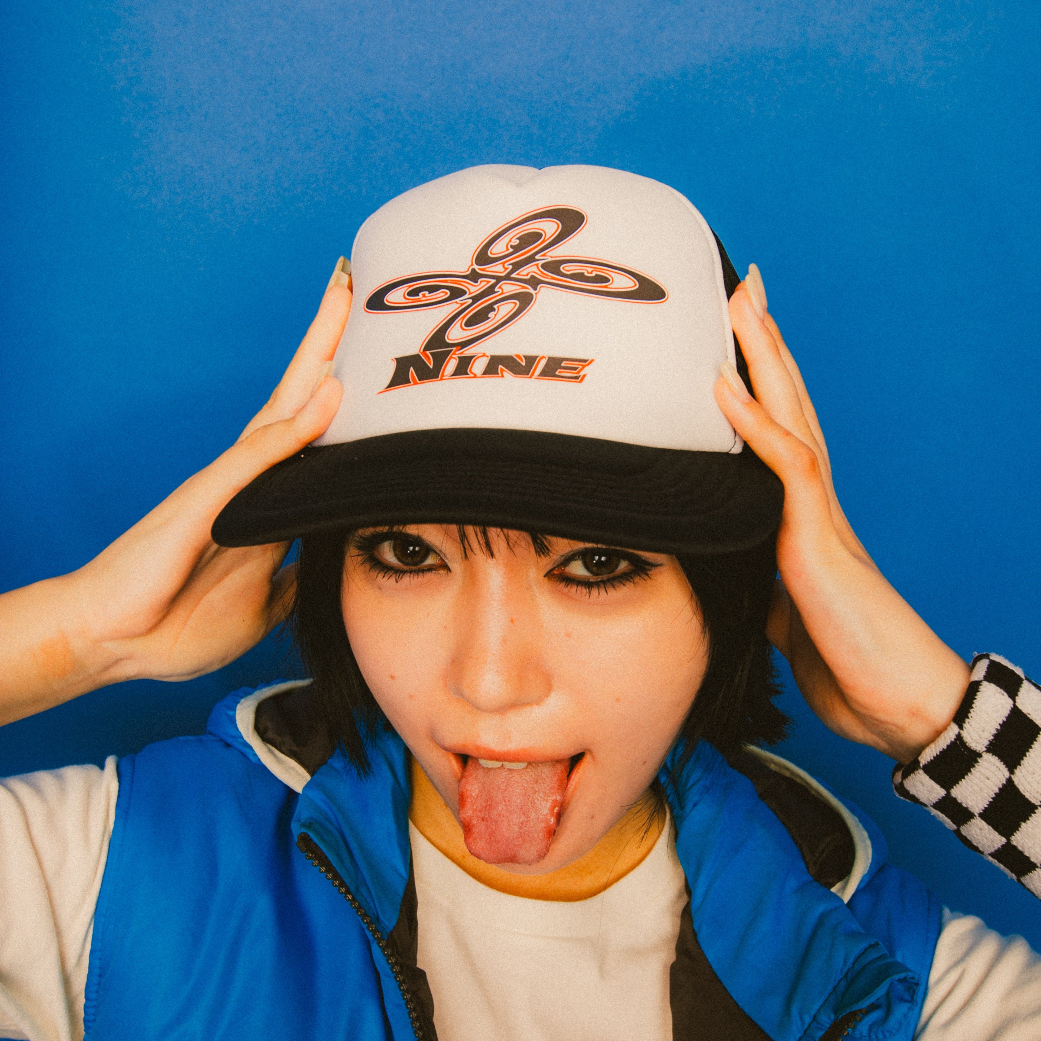 9090 × PIKO Windmill Logo Mesh Cap – YZ