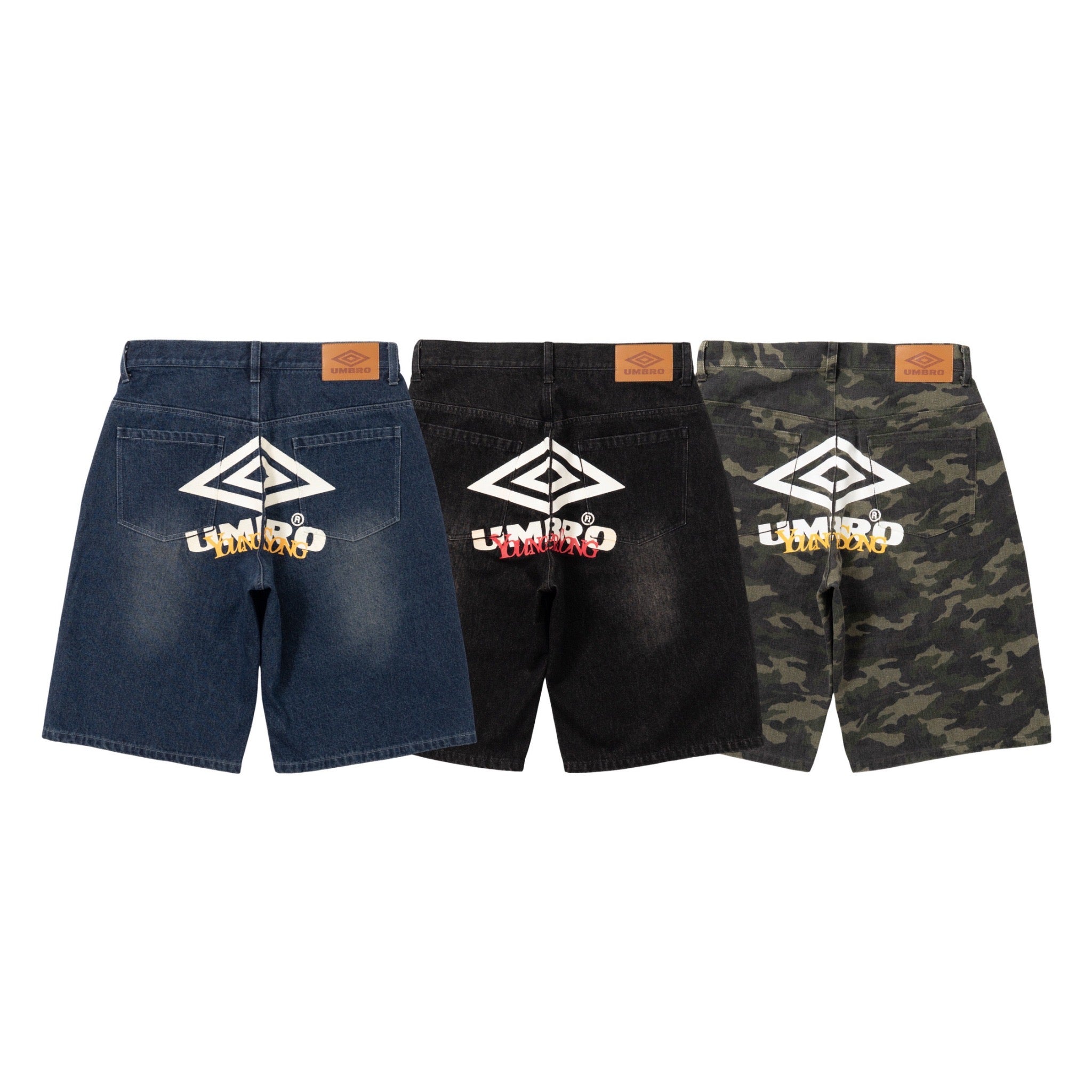 umbro × younger song wide jorts – YZ