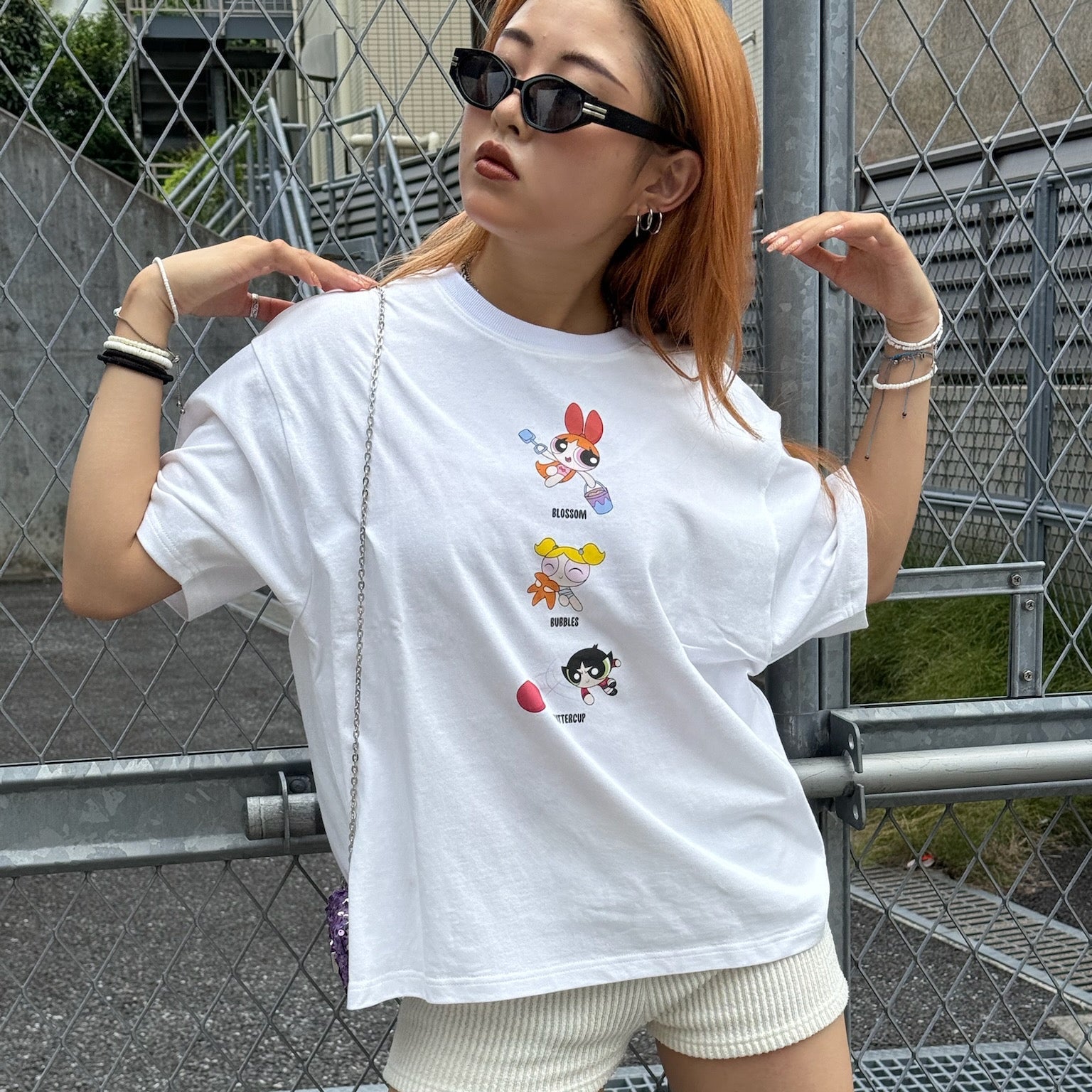 The Powerpuff Girls × HTH Girls tee type.A – YZ
