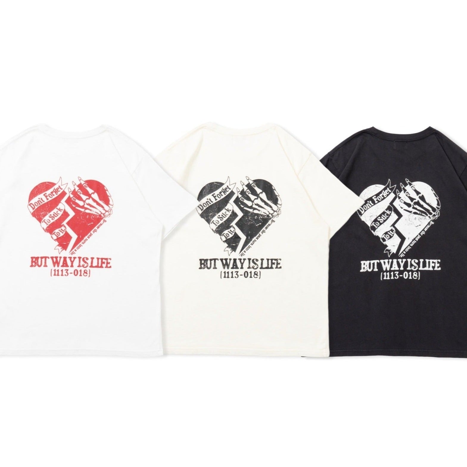 Heart skull tee – YZ