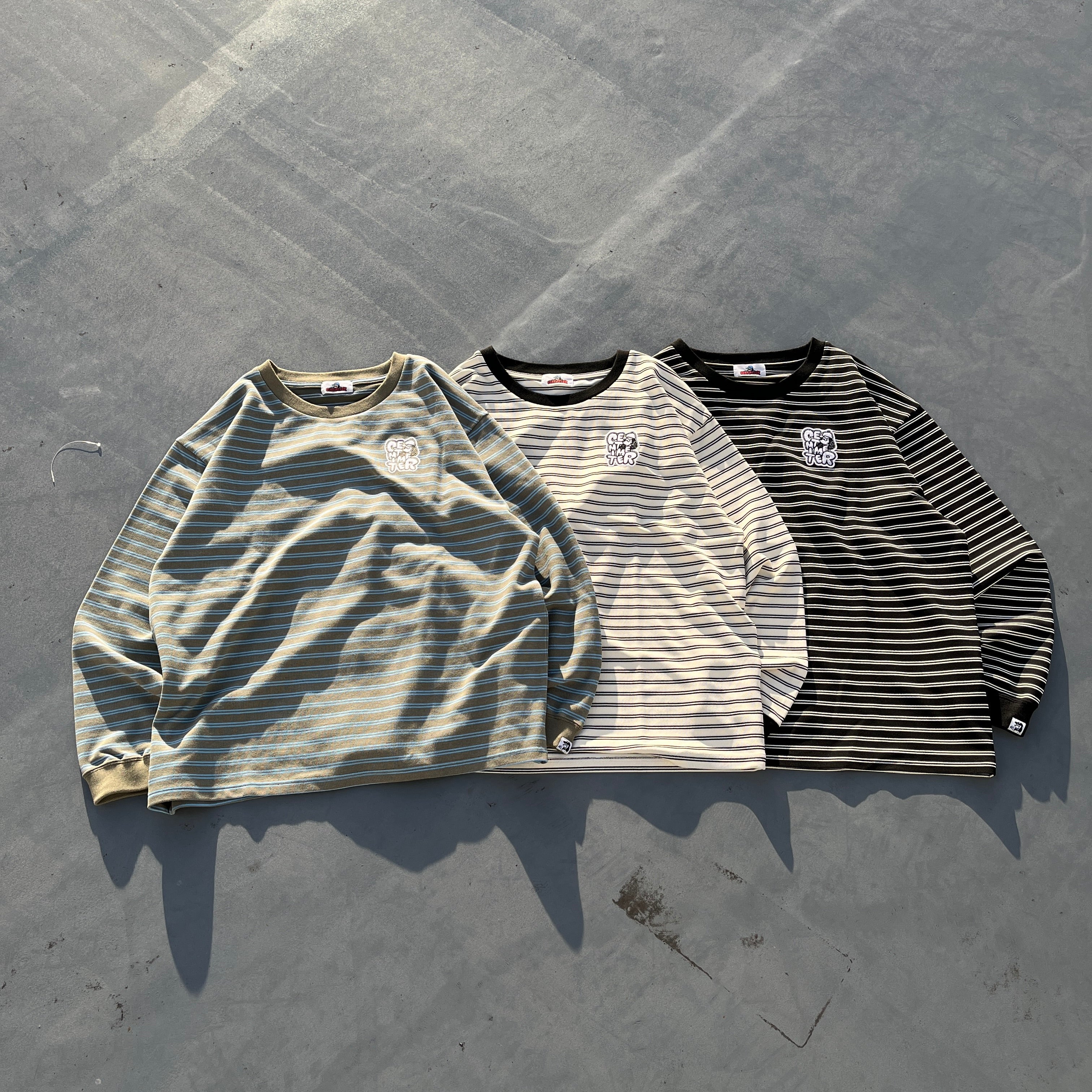 Doodle logo border long tee – YZ