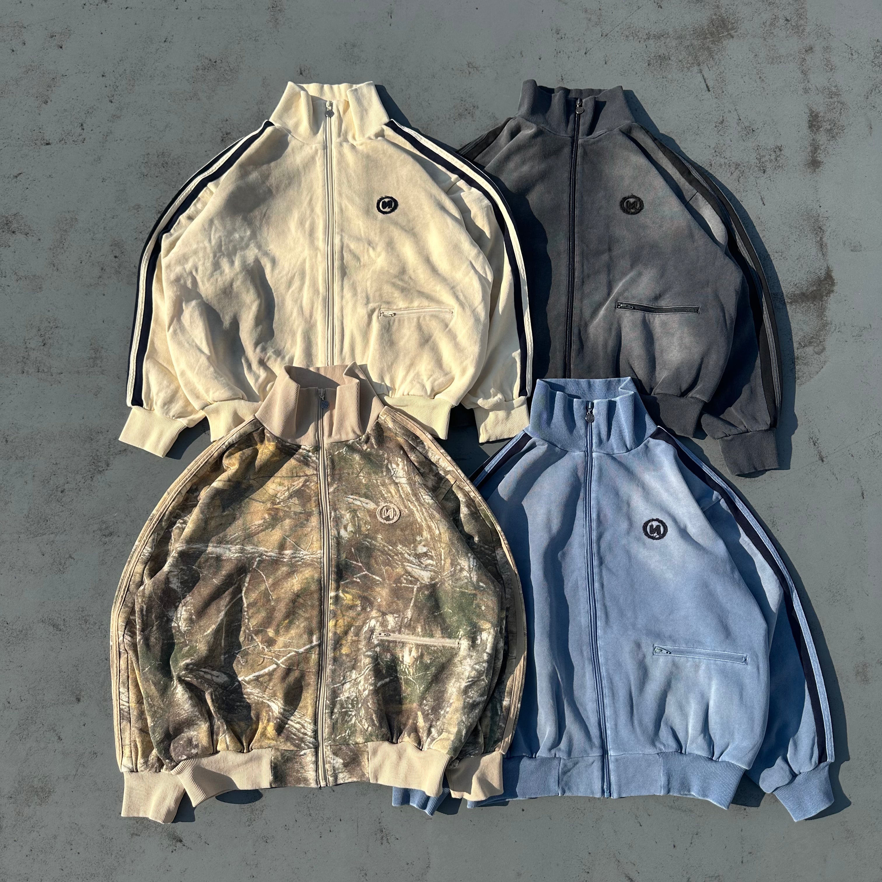 Washed Track Jacket – YZ