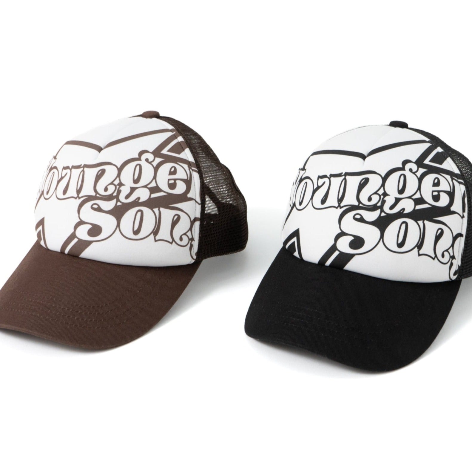 STAR LOGO MESH CAP – YZ