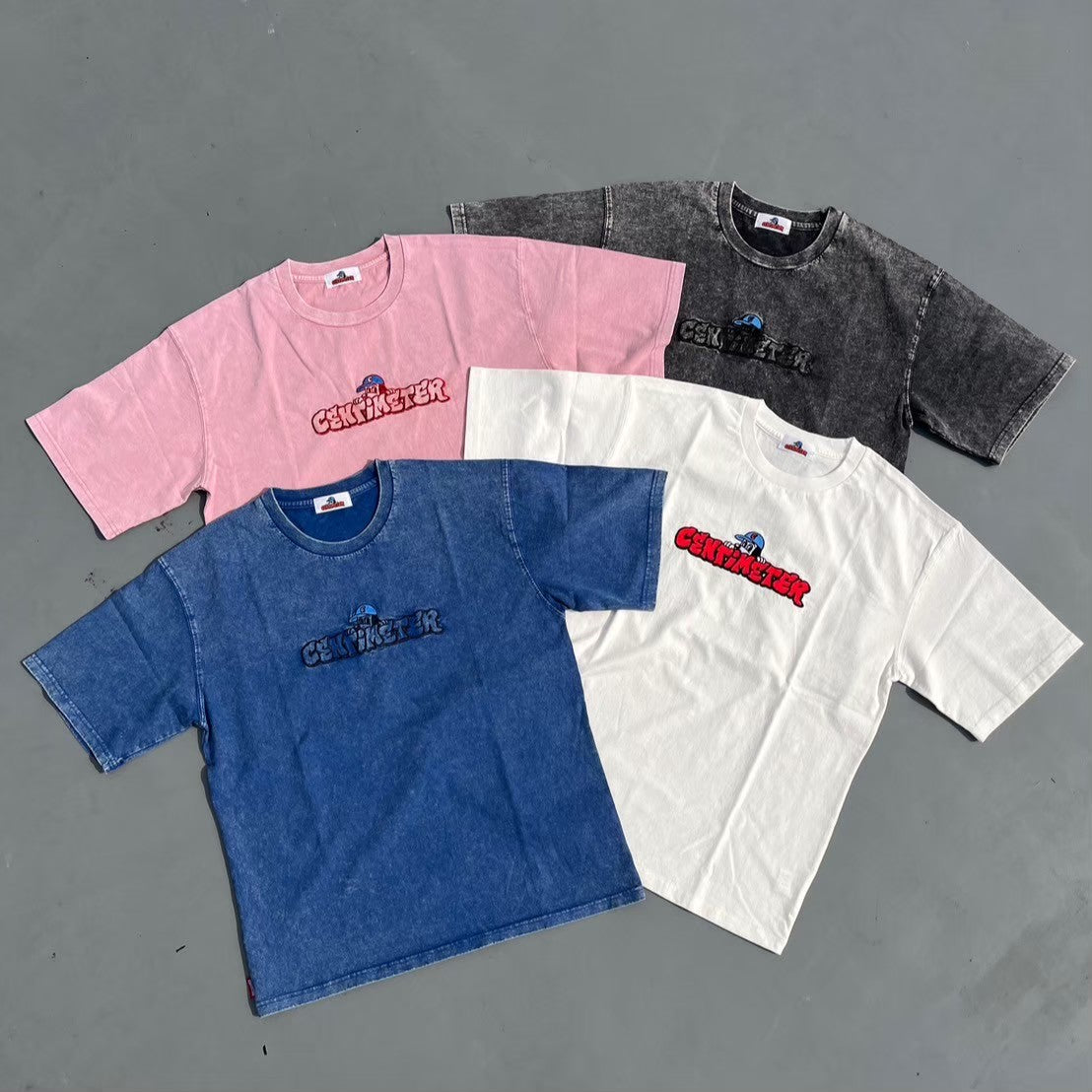 official logo pigment tee – YZ