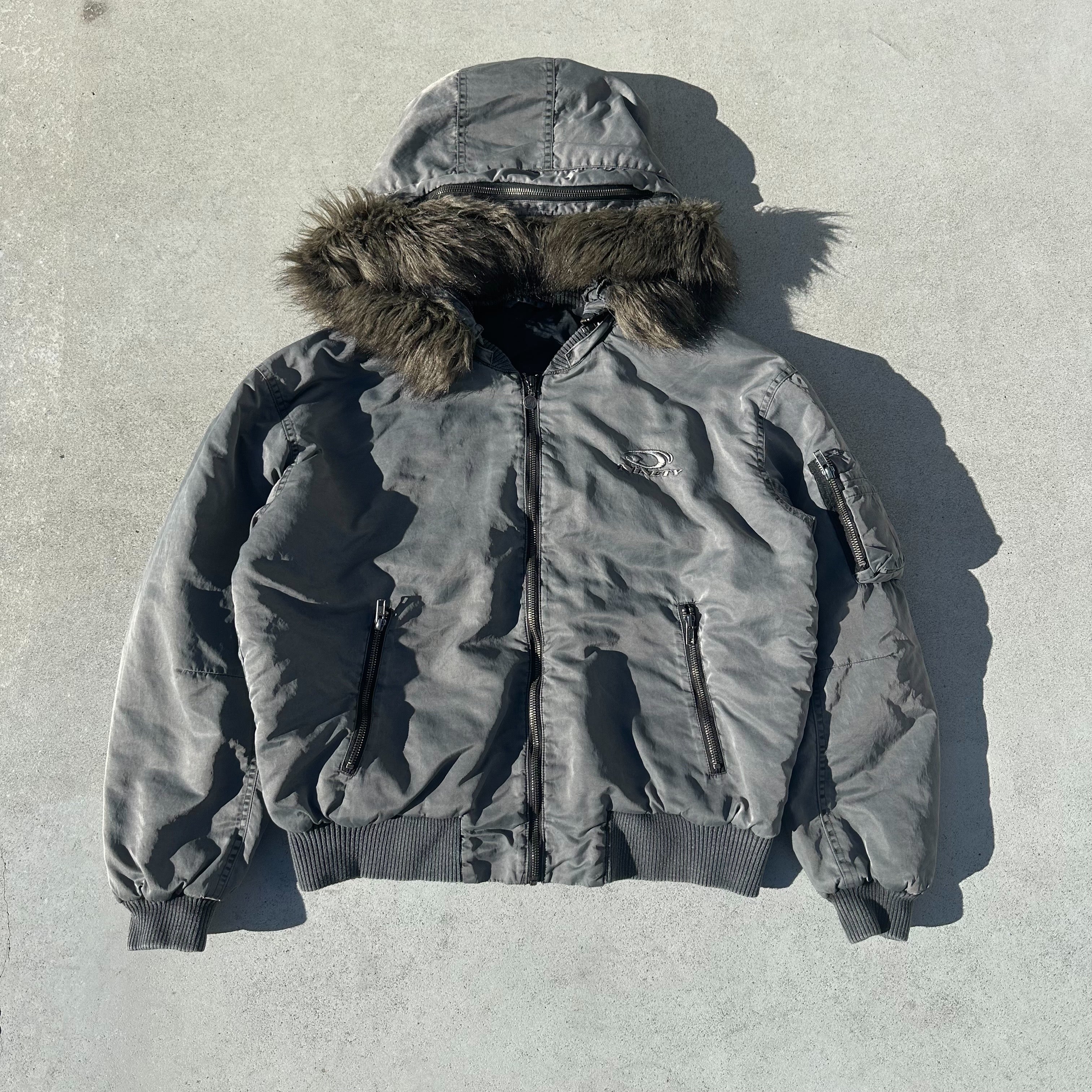 Washed Bomber Jacket – YZ