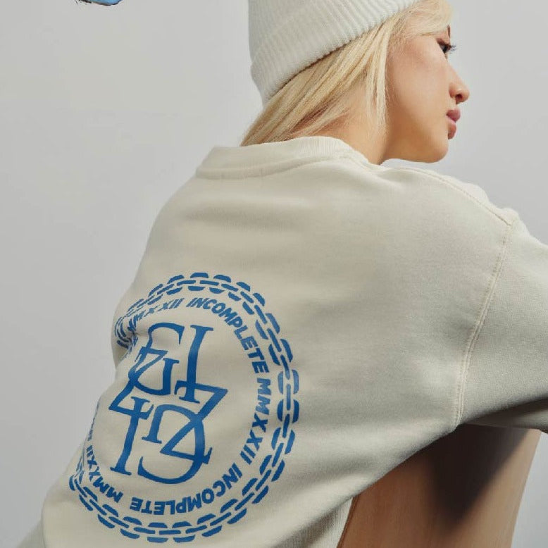 GZI Chain Print Logo Sweat – YZ