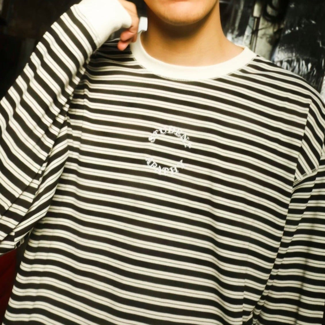 border long sleeve Tee – YZ