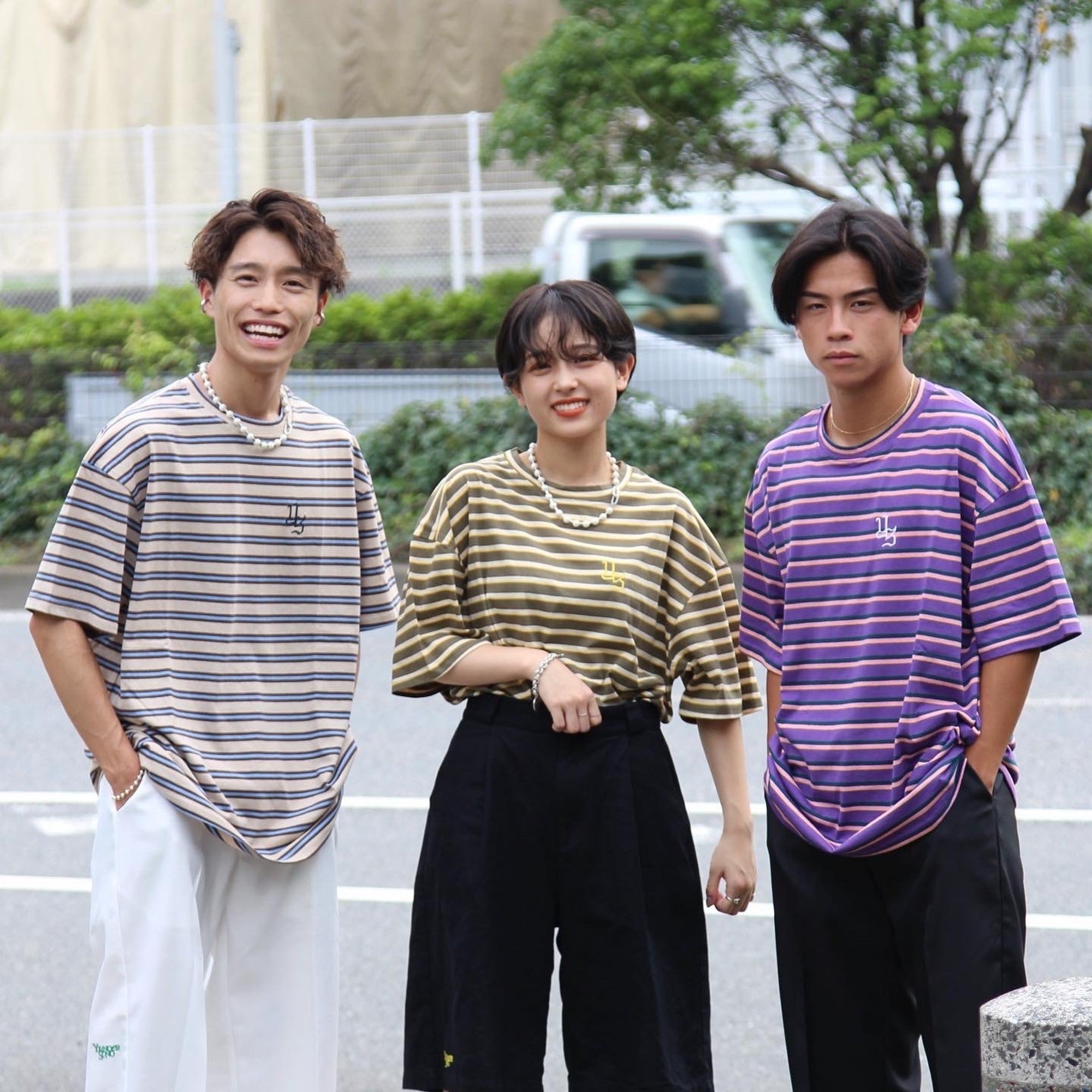 YS BORDER SS TEE [AZR-yng-0001-12] – YZ