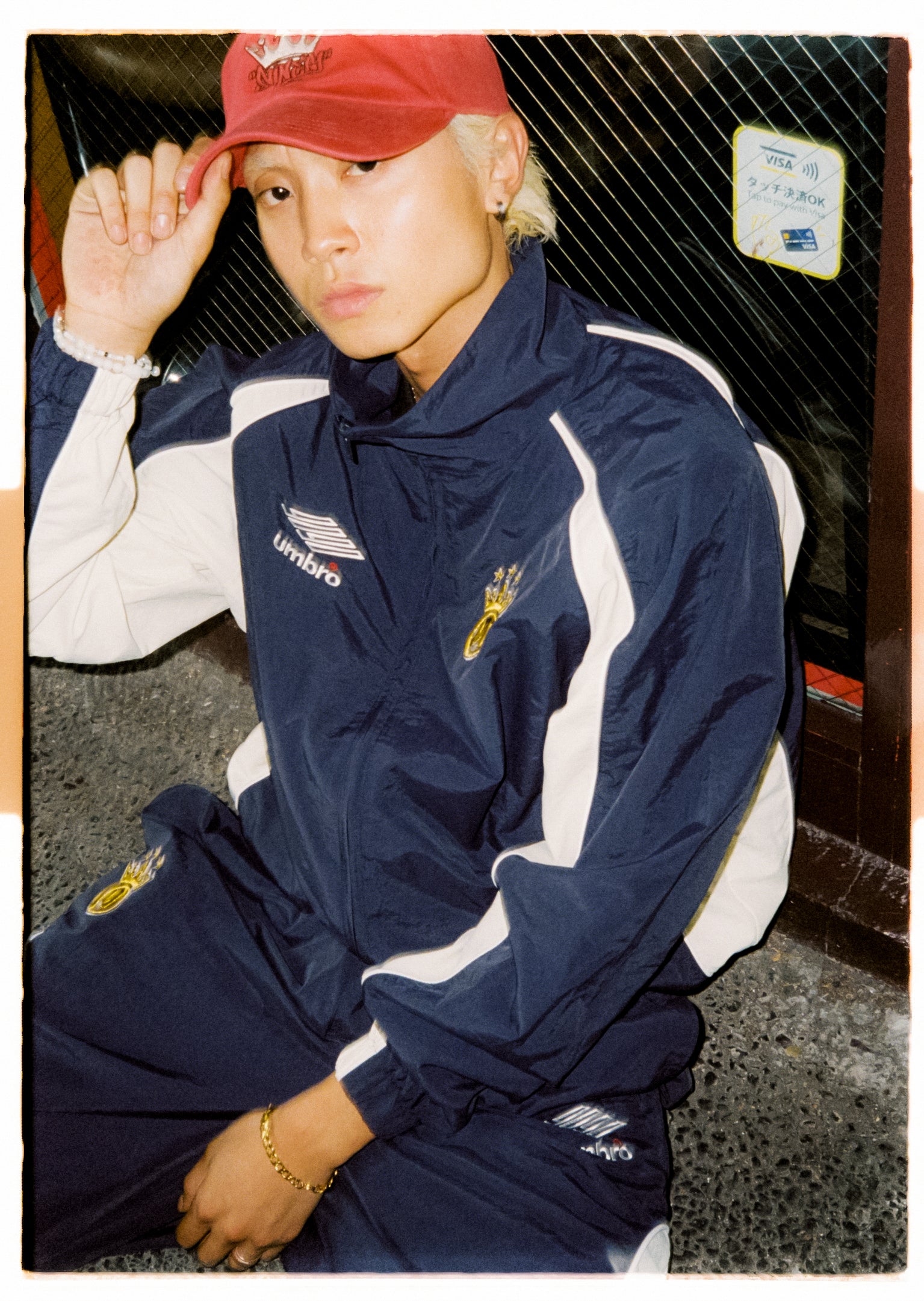 9090 × umbro Nylon Track Jacket – YZ