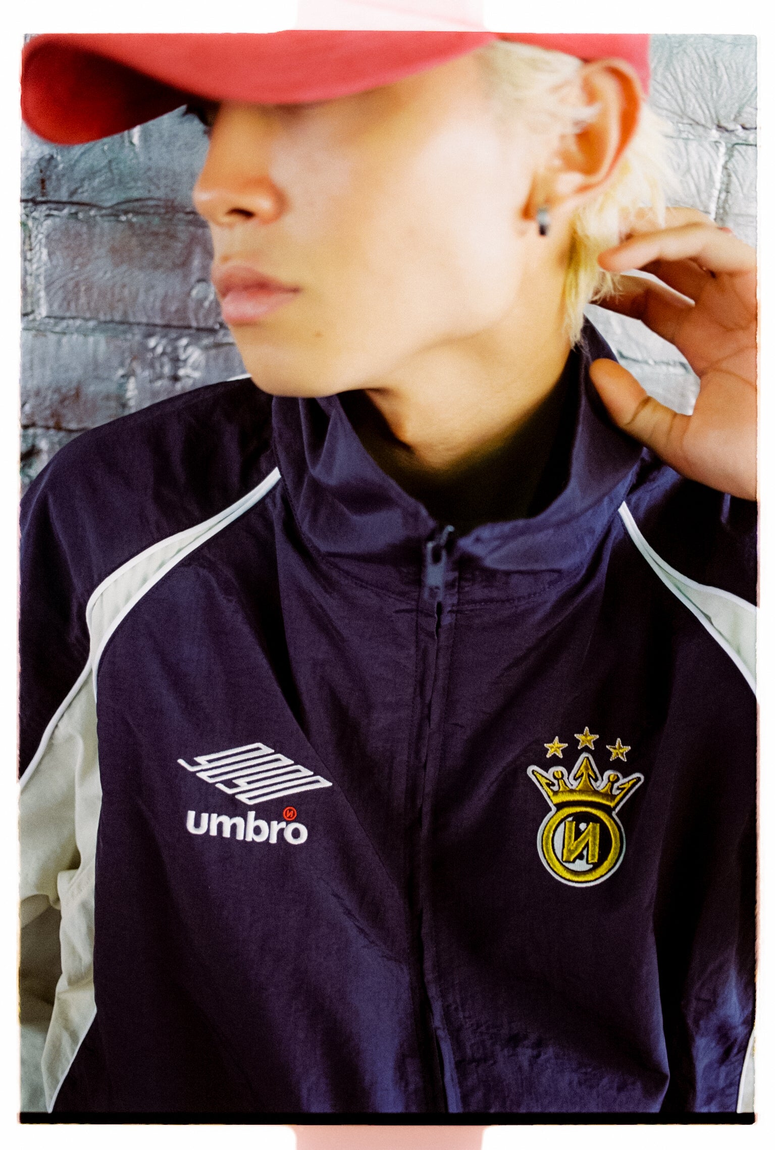 9090 × umbro Nylon Track Jacket – YZ