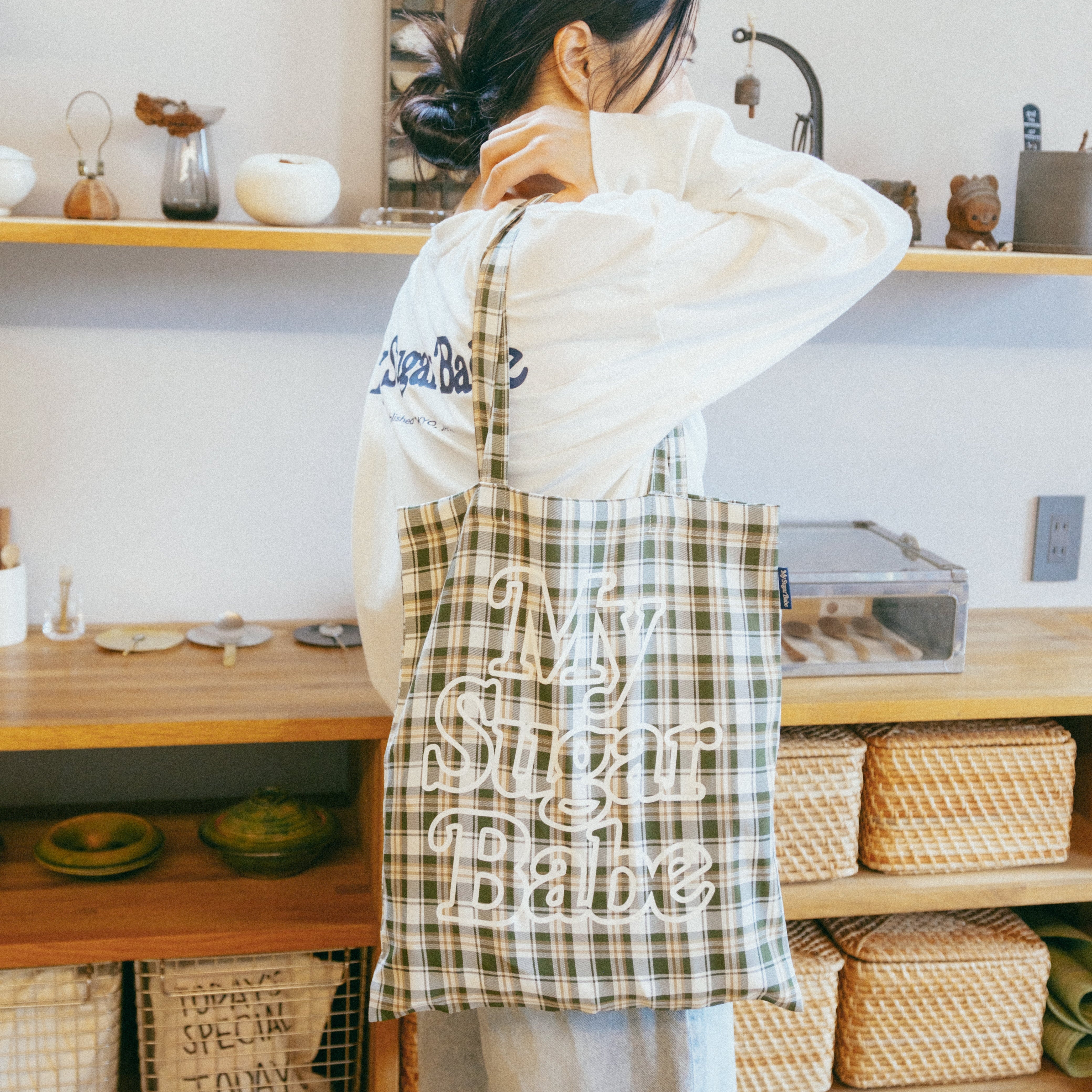 check tote bag – YZ