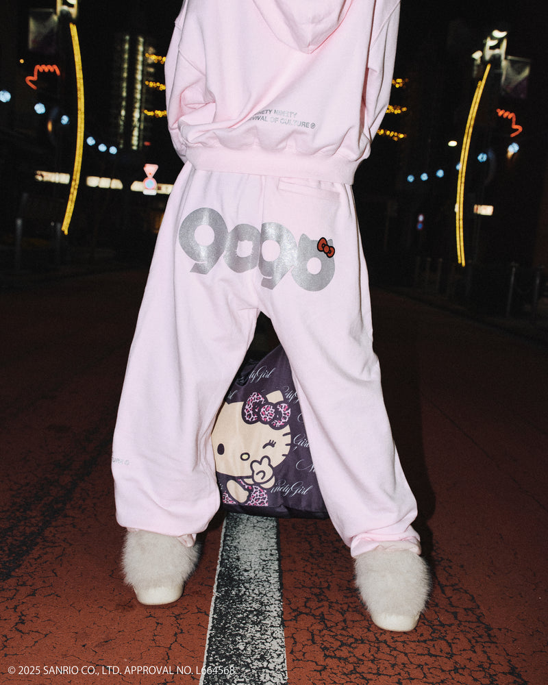 ×HELLO KITTY 90 Logo Fur Zip Hoodie – YZ