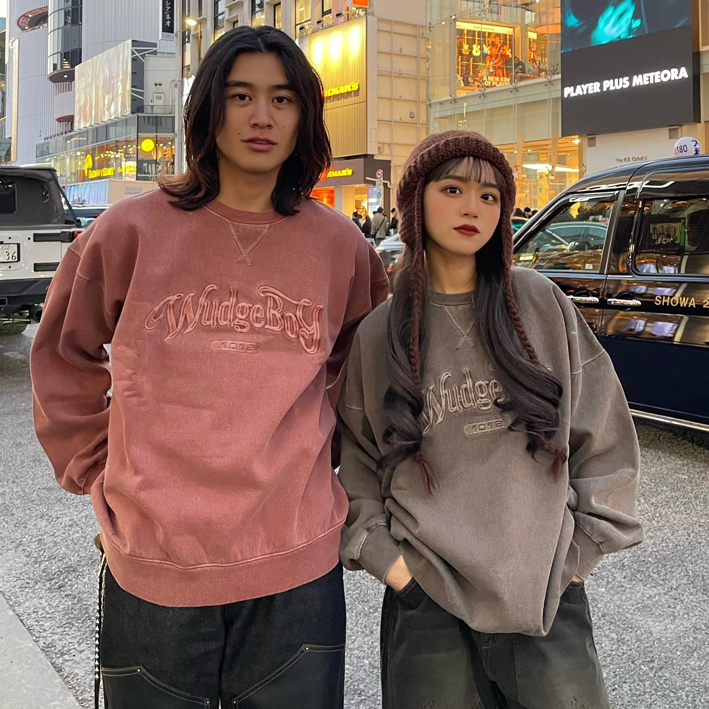 Wudge boy logo pigment warm sweat – YZ