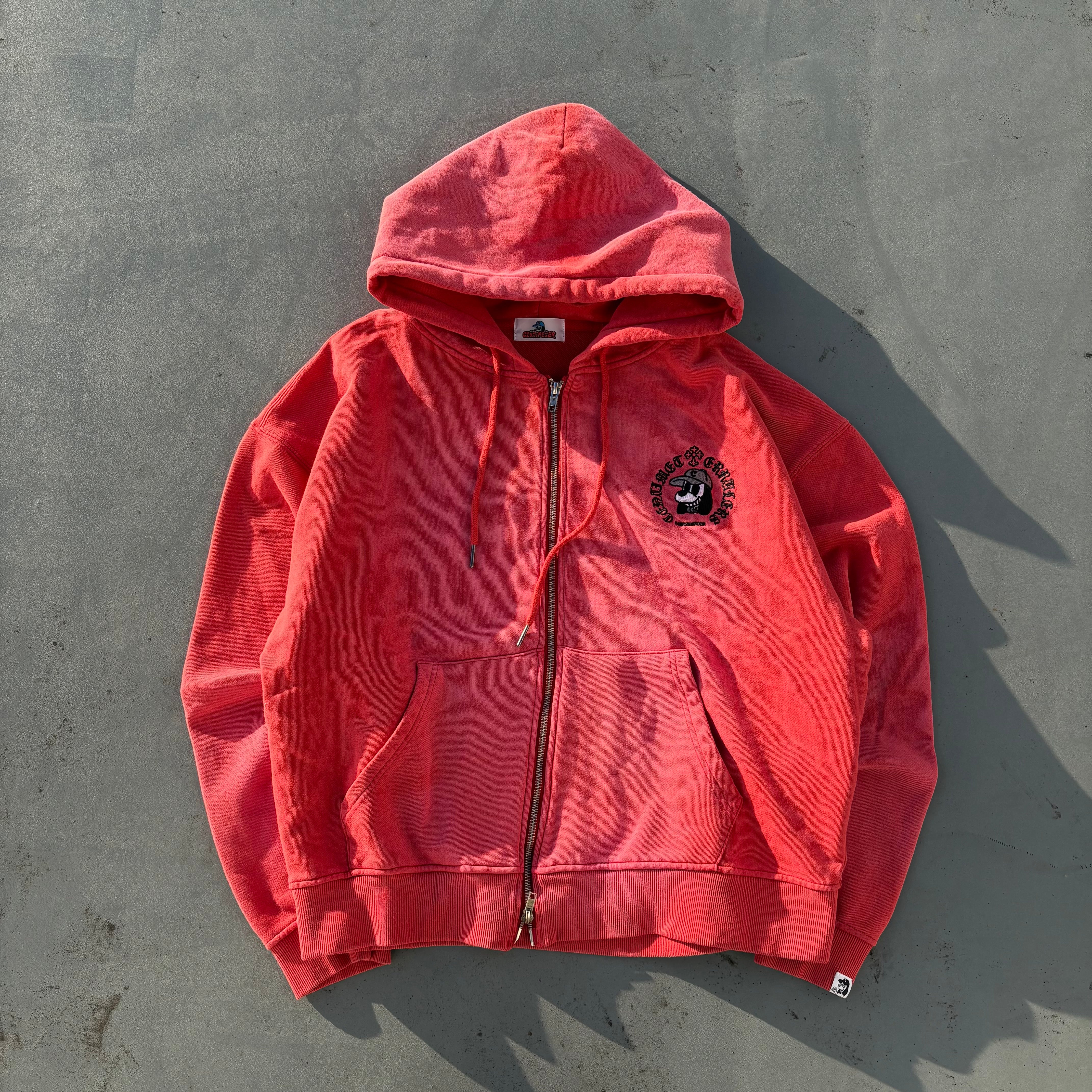 Cross ruler zip hoodie – YZ