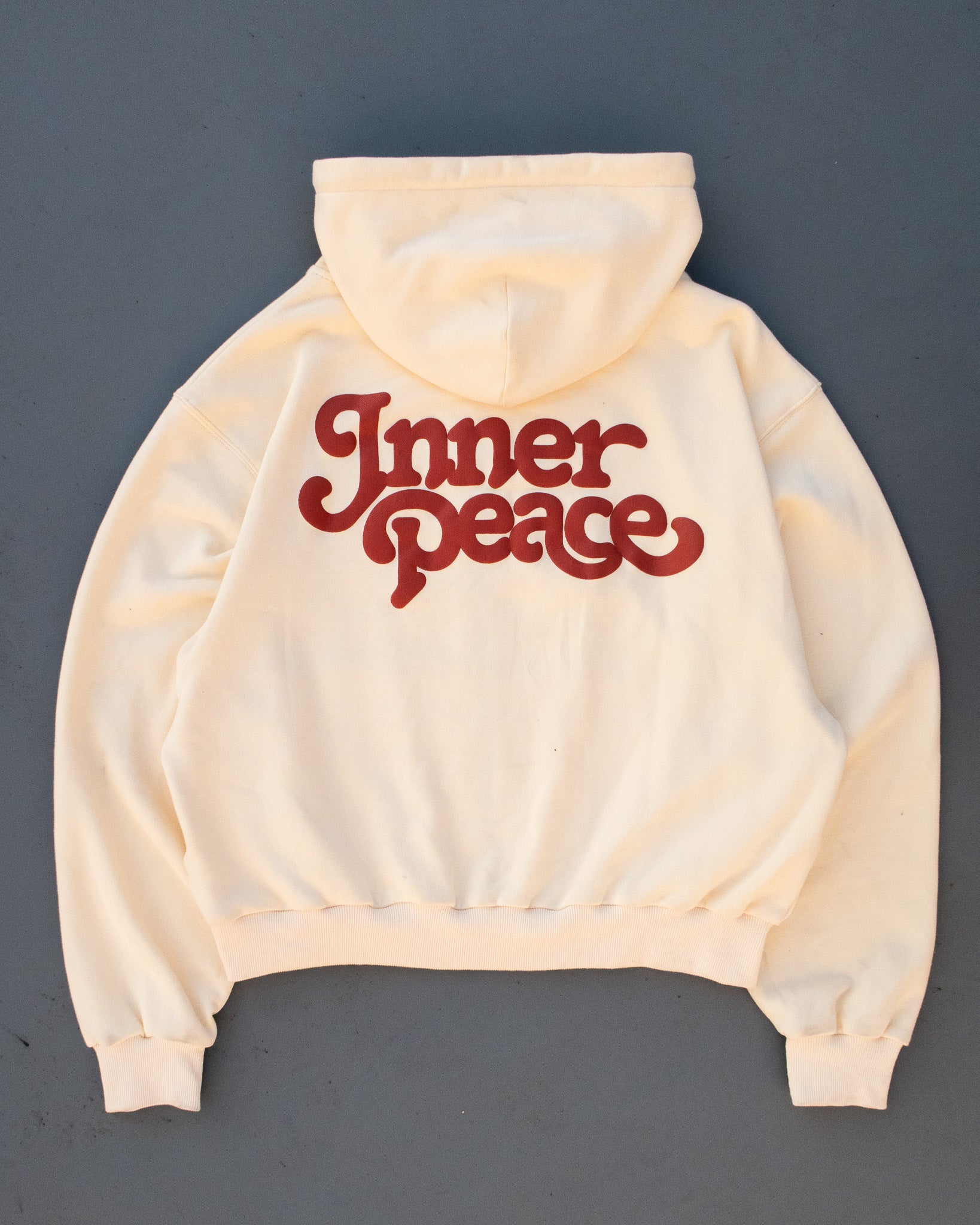 the inner peace logo zip hoodie – YZ