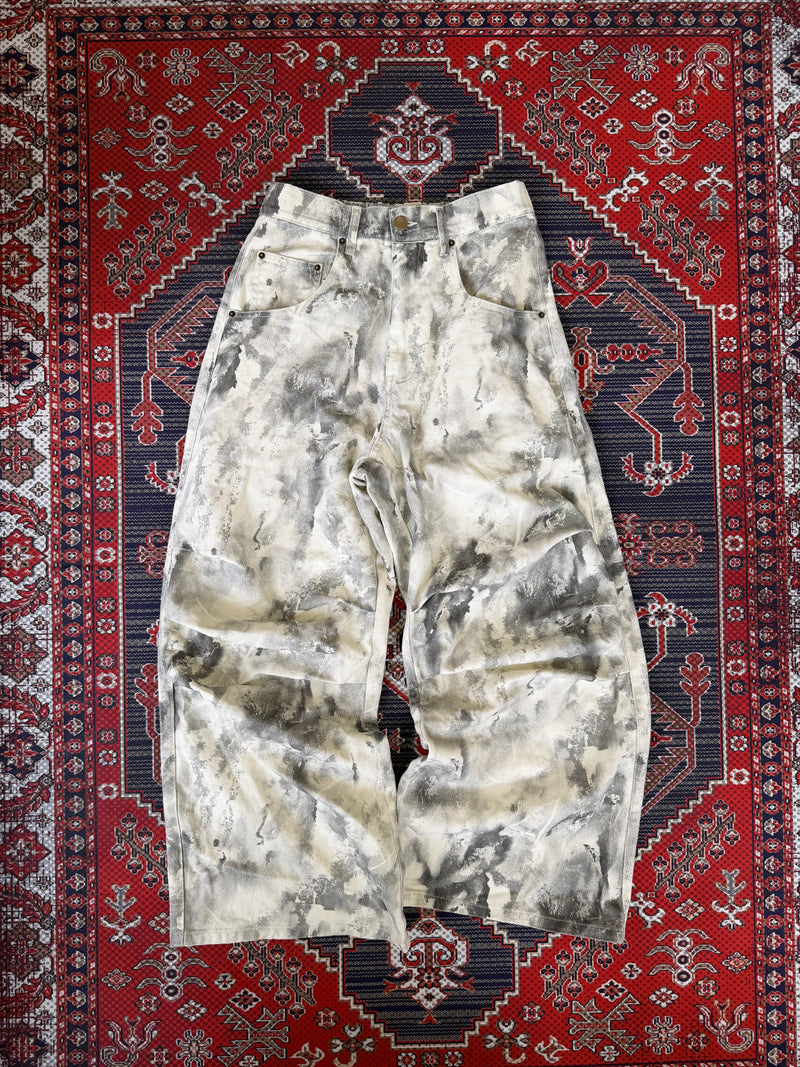 relaxy logo buggy tuck denim – YZ