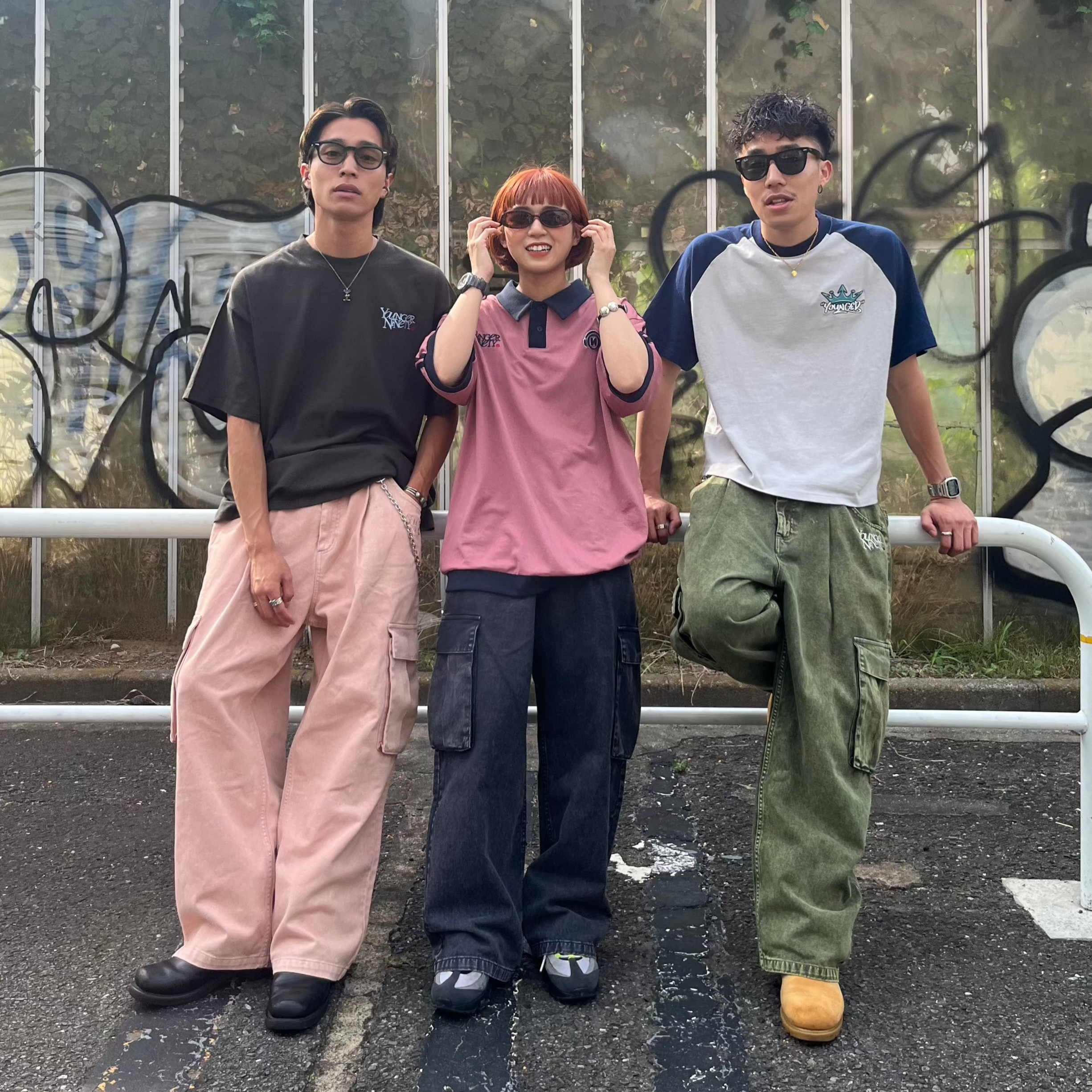 9090 × younger song Vintage Cargo Pants – YZ