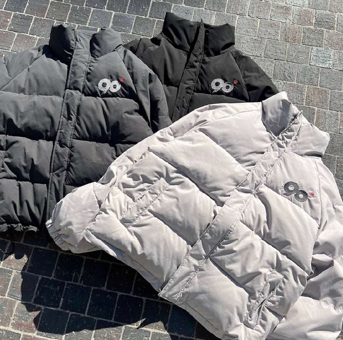 90 Logo Rich Puffer Jacket – YZ