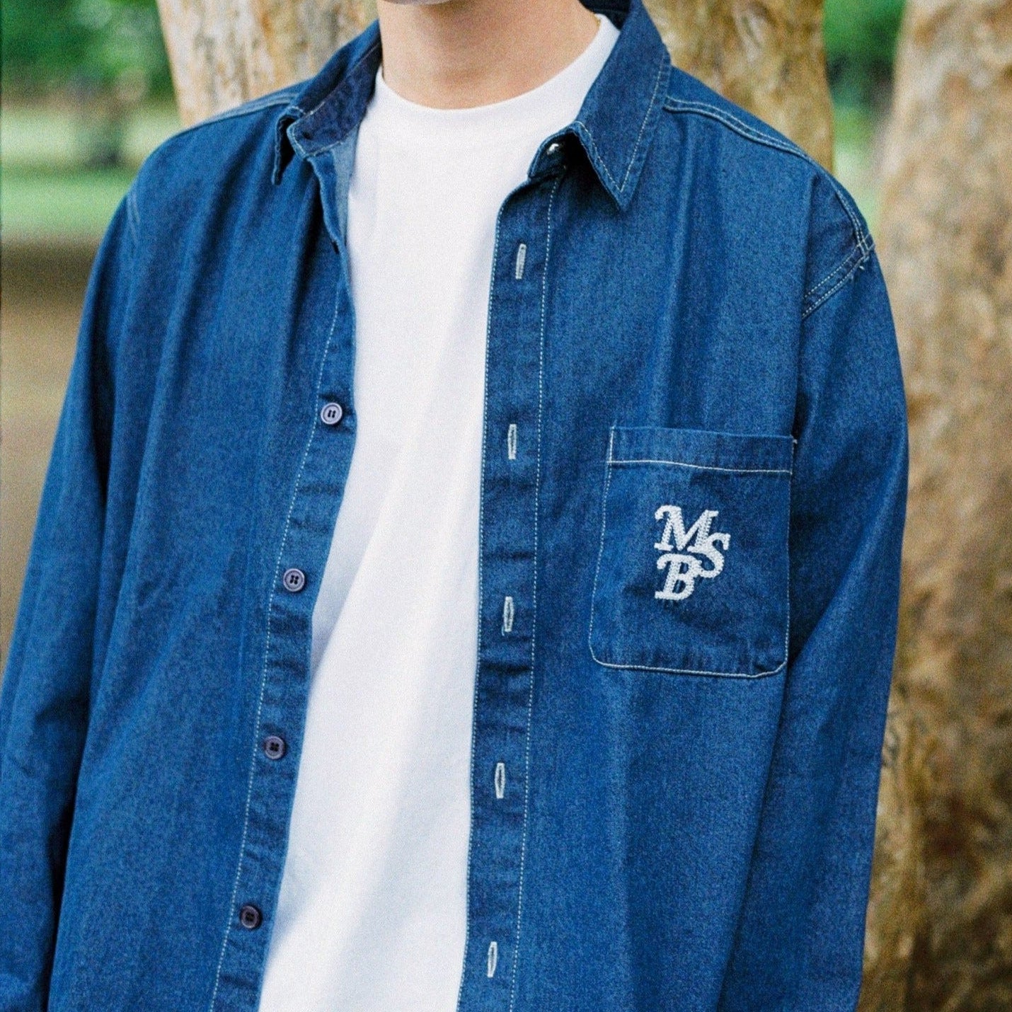 MSB Chain Stitch Denim Shirt – YZ