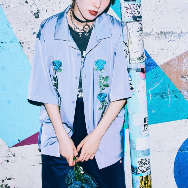 Ado × 9090 Blue Rose Shirts – YZ