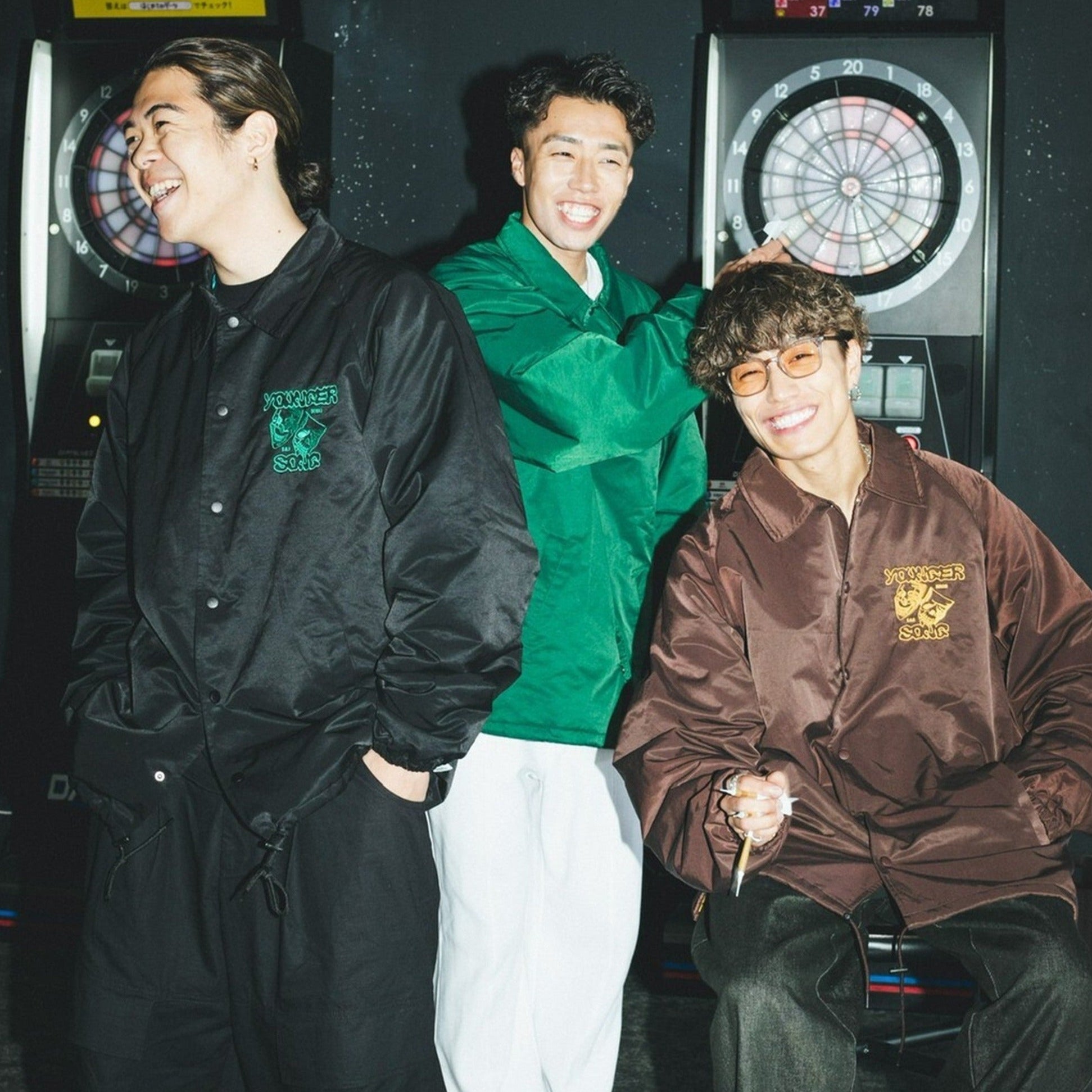 Two face logo coach jacket – YZ