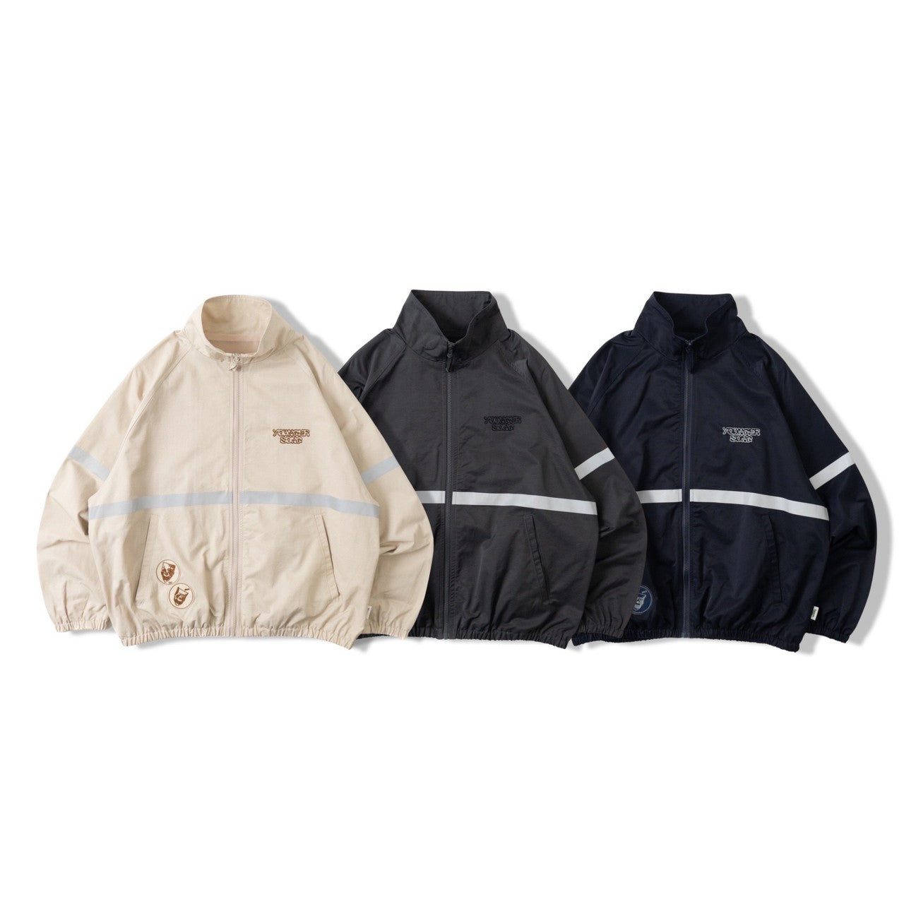 Two face logo track jacket – YZ